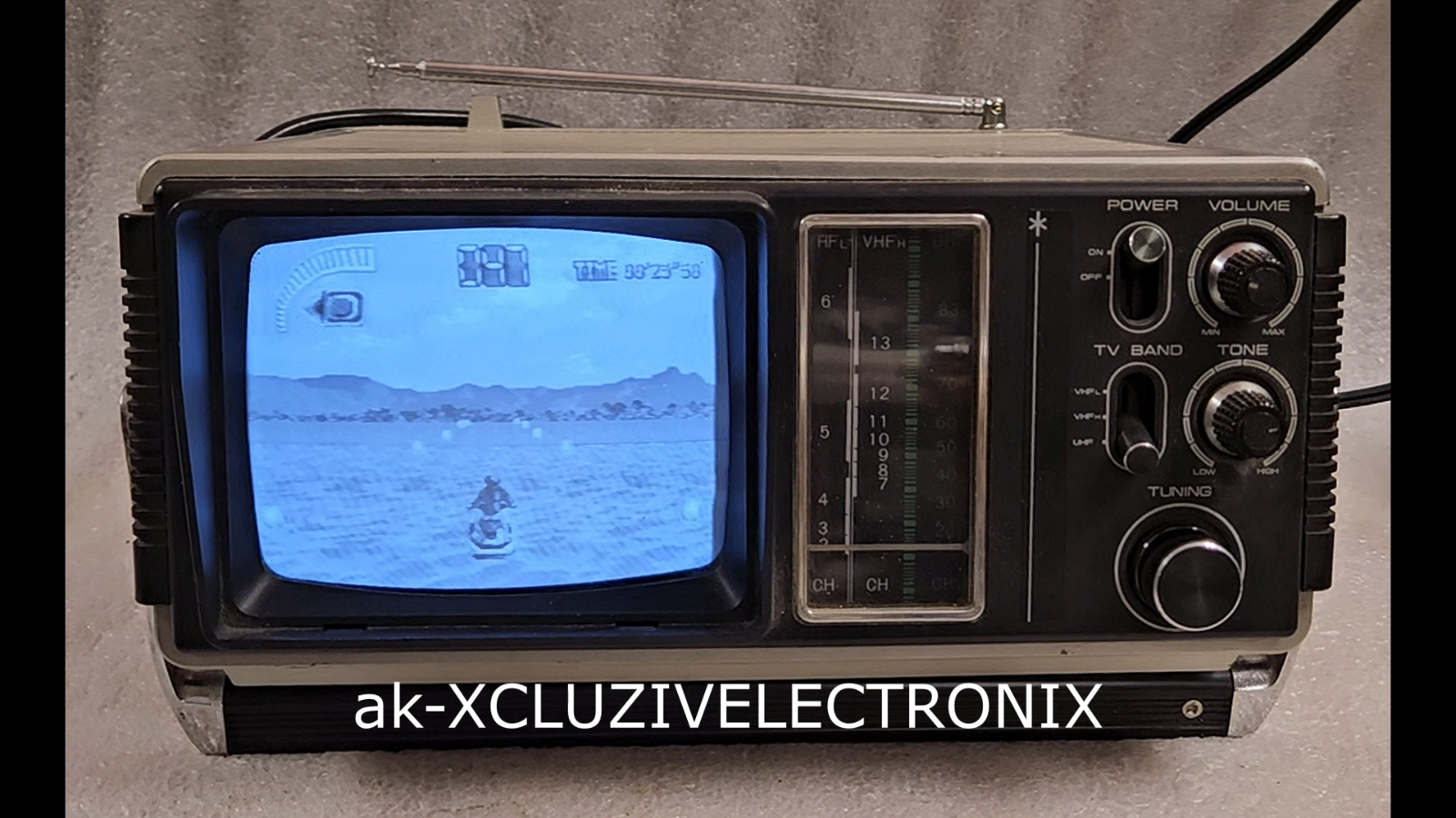 Rare Vintage BOHSEI Model 5001 Portable 5 inch Television | eBay