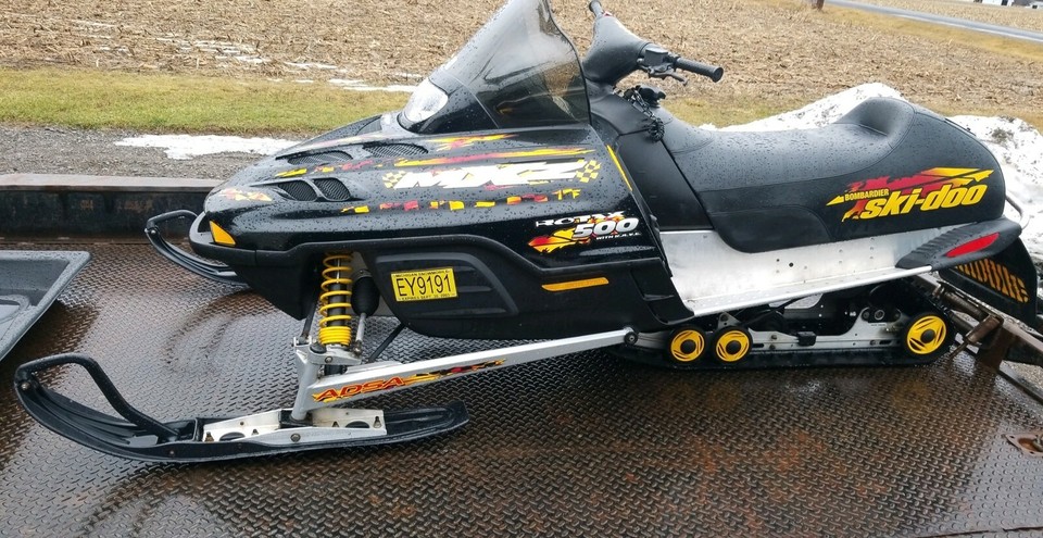 2001 SKI DOO MXZ 500 99 02 00 zx 600 700 570-2126 camoplast 15x121 ...