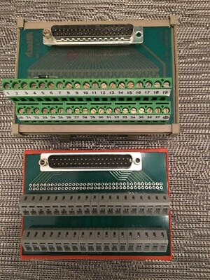 phoenix Contact DB37 Terminal Block DIN Rail Altech AD89063 Breakout ...