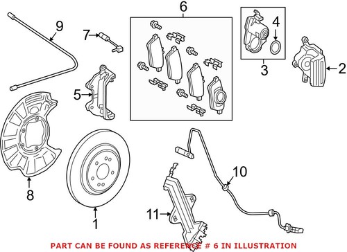 GENUINE MERCEDES Brake Pad Set 0004203700 / A0004203700 | eBay