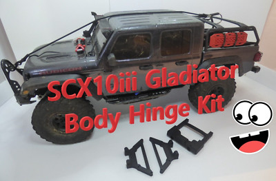 Axial SCX10 iii Gladiator Body Hinge Upgrade / Body Post Replacement ...