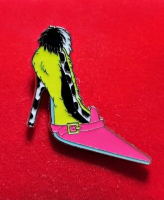 Disney Trading Pin, Villain Shoe, Cruella DeVil, 101 Dalmatian, 2013 aa ...