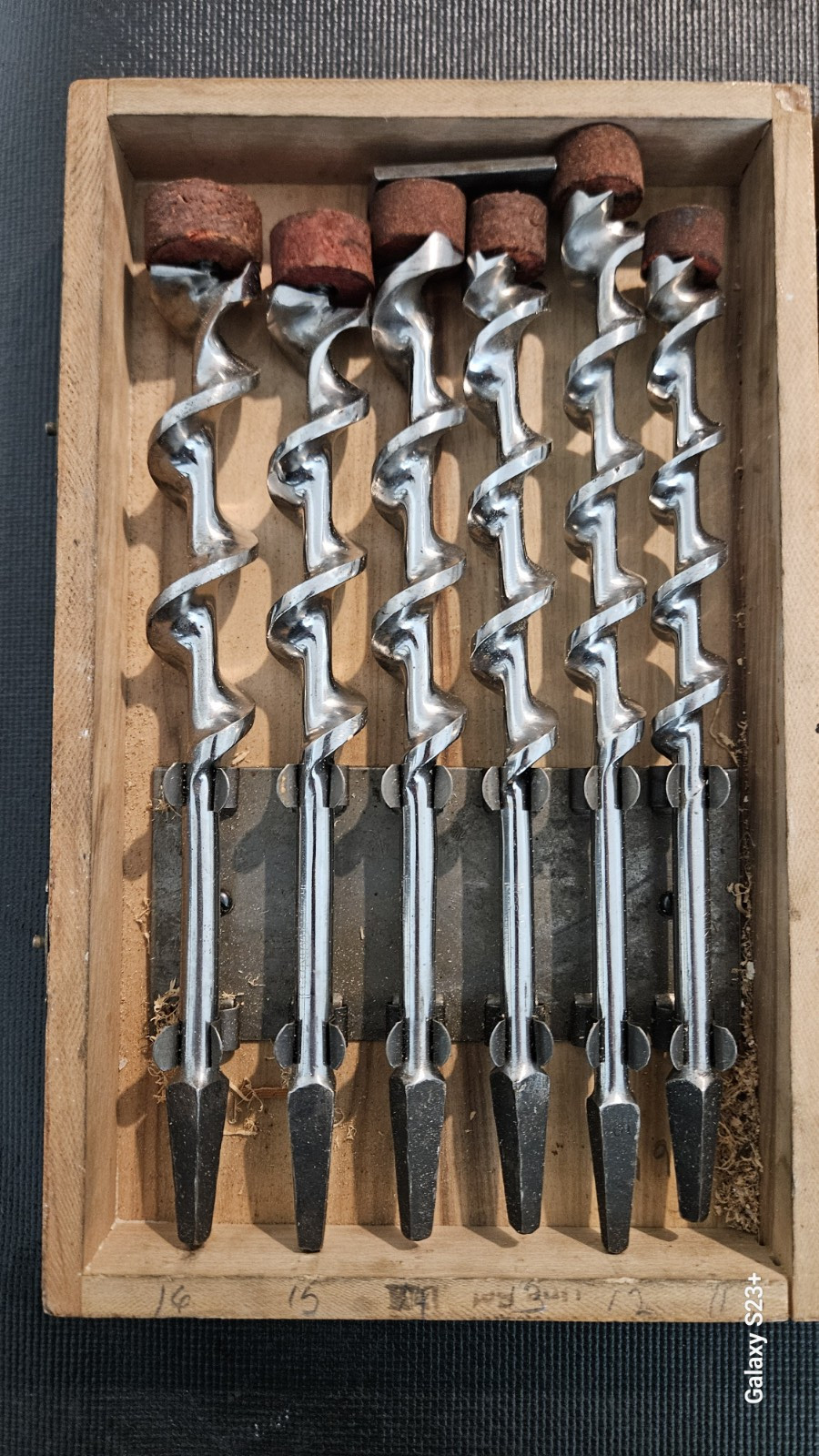 Vintage Irwin Complete Original 13 Pc Set, Boxed Auger Hand Drill Brace ...
