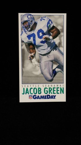 1992 Jacob Green Seattle Seahawks GameDay Card #357 | eBay