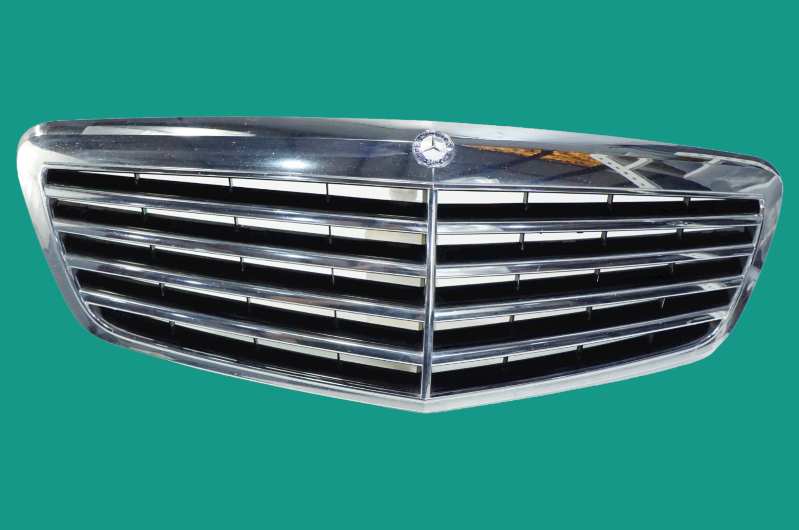 10-2013 mercedes w221 s400 s550 front hood radiator grill grille ...