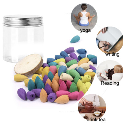 NEW VERSION Big Backflow Incense Burner Cones Flower Flavor Smoke ...