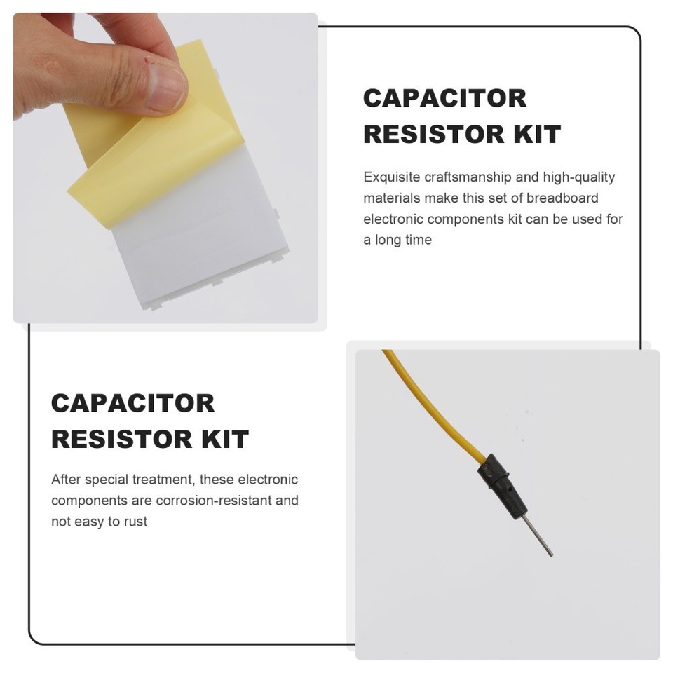 Electronics Parts Kit Components for Test Circuit Board Resistor ...