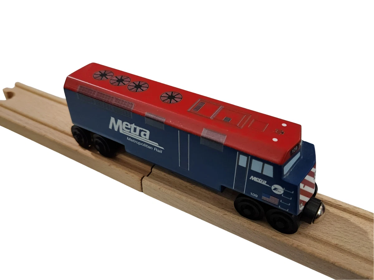 Metra Toy Train Cars