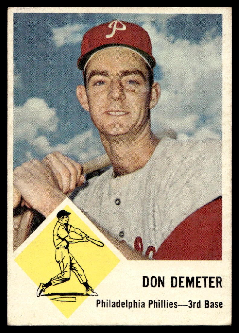 1963 Fleer #53 Don Demeter Philadelphia Phillies EX-EXMINT | eBay