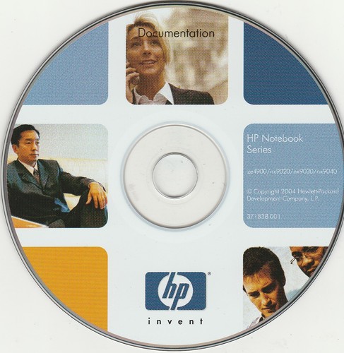 HP Notebook Series Documentation CD 2004 ~ CD-ROM | eBay
