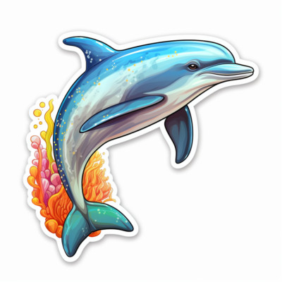 Autoaufkleber Sticker Niedlicher Delfin Aufkleber | eBay.de