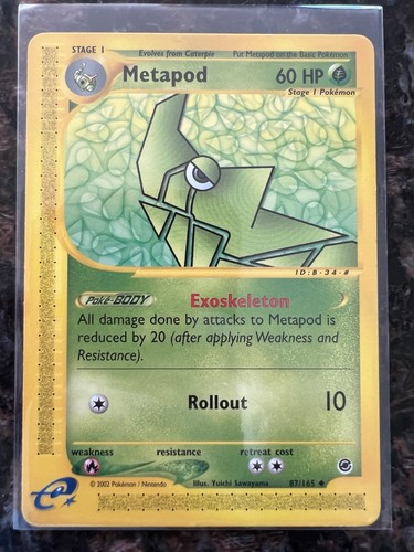Metapod 087/165 Expedition Base Set Regular | eBay