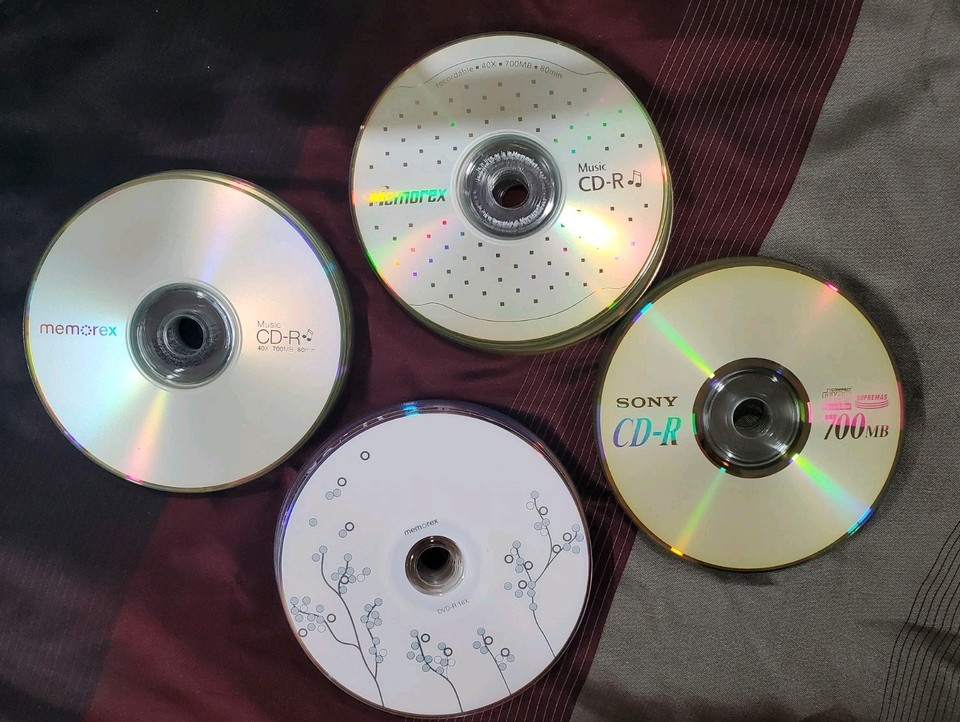 Sony & Memorex Music CD-R 80min 700MB Blank Recordable Discs 35 Pack | eBay