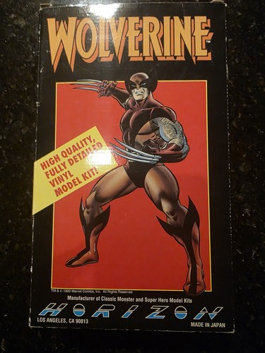 WOLVERINE Horizon 1990 Marvel Comics 1/6 Scale High Detailed Model Kit ...
