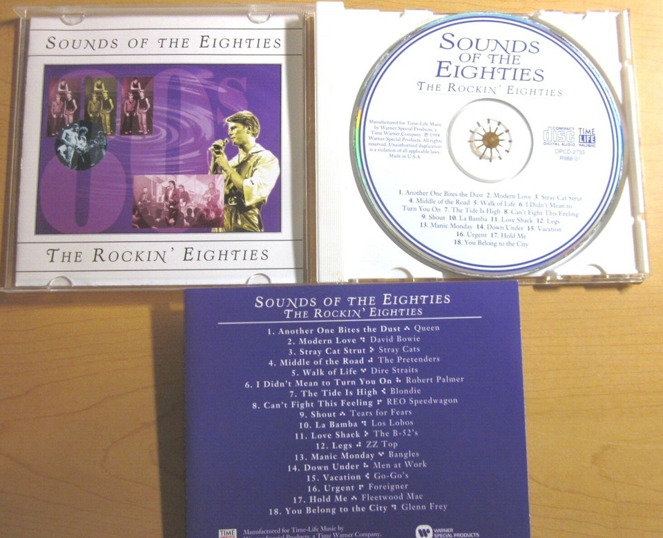 TIME LIFE SOUNDS Of The Eighties 80s - Pick your CD! Excellent - Mint ...