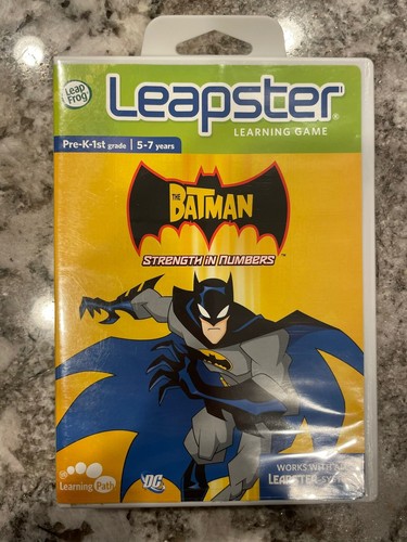 Leapfrog Leapster Batman Strength In Numbers Learning Game Cartridge ...