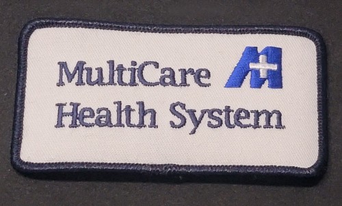 MULTICARE HEALTH SYSTEM PATCH EMPLOYEE BADGE | eBay