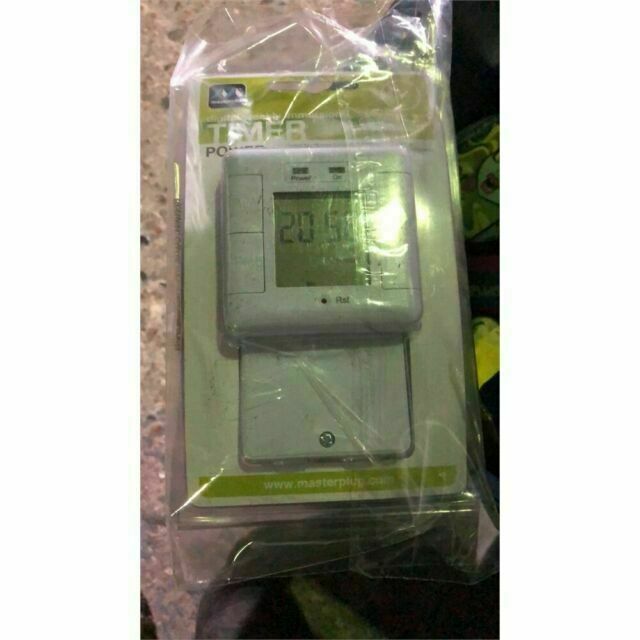 Masterplug Programmable Electronic Timer - White for sale online | eBay