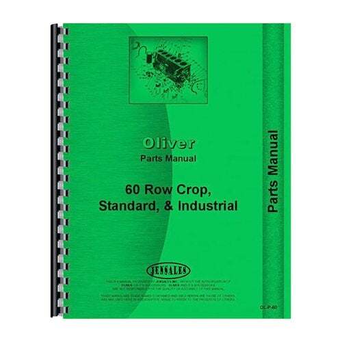 Parts Manual fits Oliver 60 | eBay