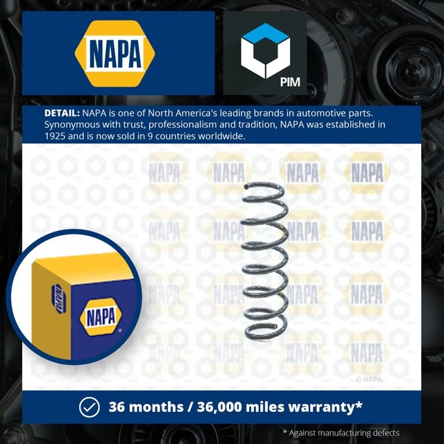 Coil Spring Fits BMW 520 F11 2.0 Front 10 to 17 Suspension NAPA ...