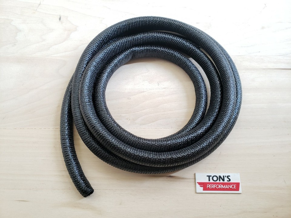10 feet 5/8" I.D. ASPHALT CLOTH WIRE LOOM ORIGINAL RESTORATION CONDUIT ...