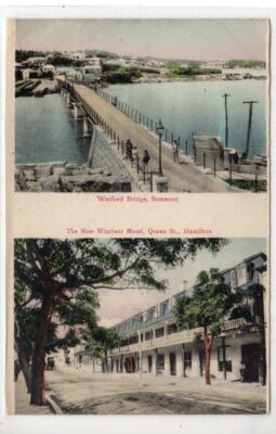 WATFORD BRIDGE - NEW WINDSOR HOTEL: Bermuda postcard (C42005) | eBay
