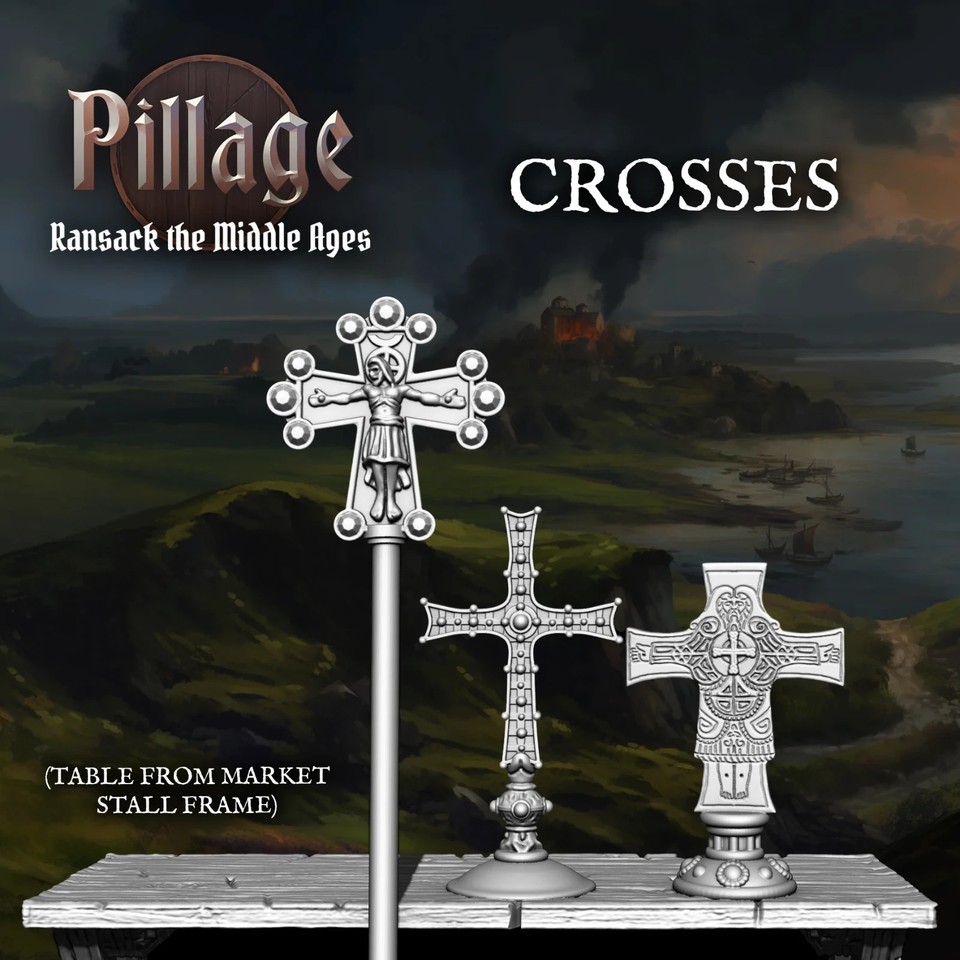 Victrix Pillage Ransack The Middle Ages 28mm Scale Treasure & Chests ...