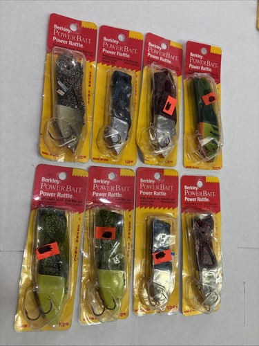 Vintage Berkley Power Bait Rattle 1/2 Oz Lot Of 8 | eBay