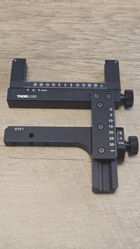 THORLABS XYF1 - XY Mount For 1/2"-3" Rectangular Optics, 8-32 Taps | eBay