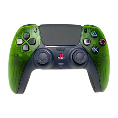 PS2 Emerald Green Green Dualsense Retro PS5 Controller x New ...