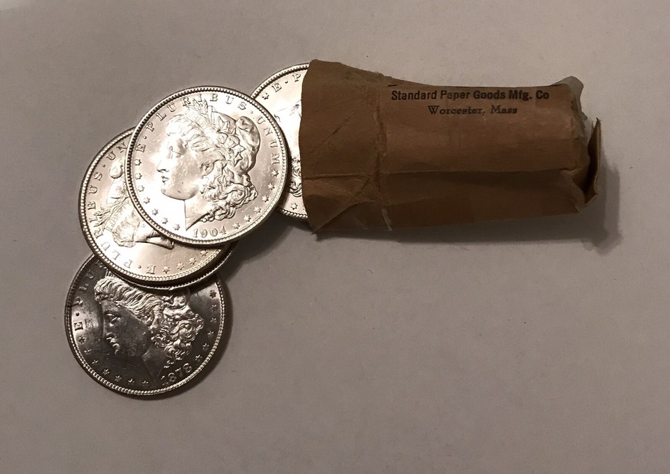 1898 O Morgan Dollar From OBW Estate Roll Choice-Gem Bu Uncirculated 90 ...