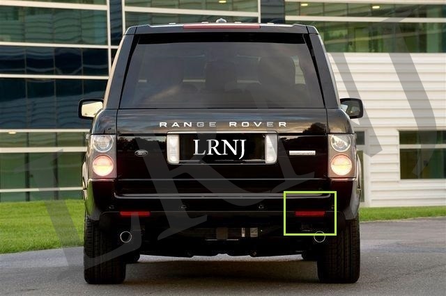 LAND ROVER RANGE ROVER L322 REAR BUMPER REFLECTOR - RH NEW GENUINE ...