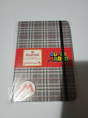 New Official Nintendo Super Mario Journal with Notebook & 2021-2022 ...