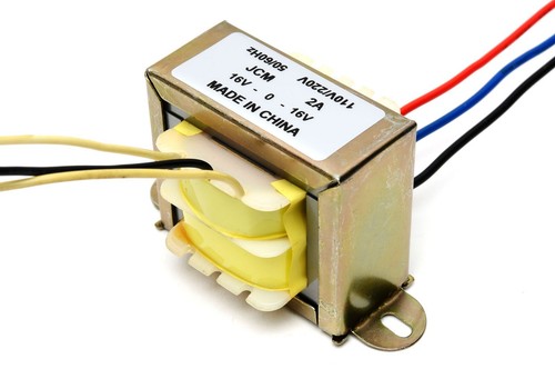 110/220VAC to 32VAC 2000mA 2A Center Tap Power Transformer 16V-0-16V ...