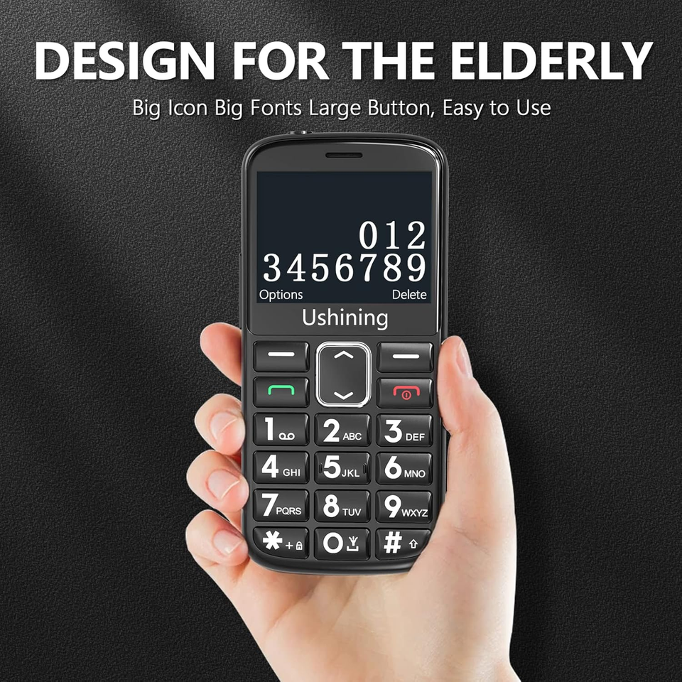4G Senior Cell Phone Unlocked SOS Big Button Senior Basic Phone Large ...