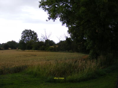 Photo 6x4 Footpath to Hill Farm & the C234 & Wood Farm Framlingham Off ...