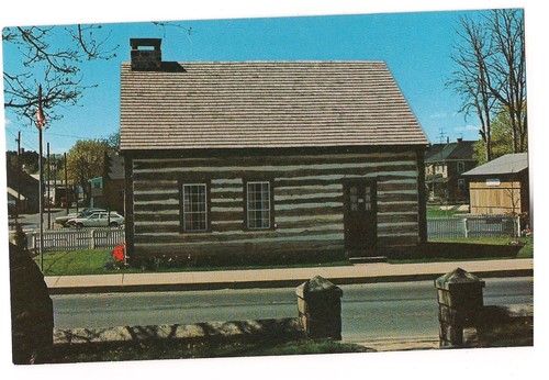 FASIG HOUSE Log Home Reconstructed 1976 Lancaster County Manheim PA ...