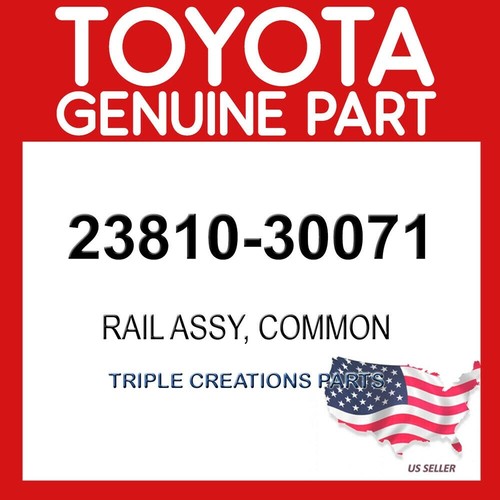 23810-30071 Toyota Rail ASSY Common 2381030071 Genuine OEM Part for ...