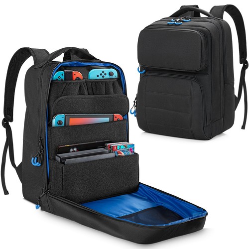 Travel Storage Backpack Compatible with Nintendo Switch/Switch 2/Lite ...