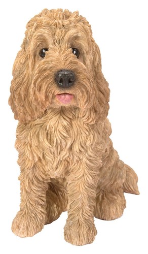 Vivid Arts Golden Cockapoo Dog - Garden Ornament 19cm - Indoor or ...