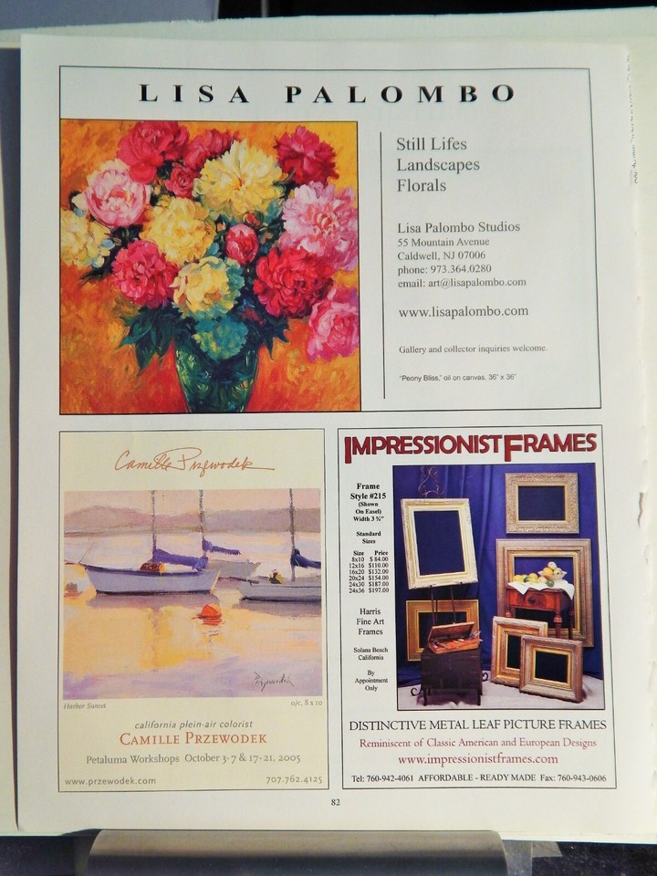 BARBARA APPLEGATE / LISA PALOMBO ART PIECES ORIG VTG 2005-2 ...