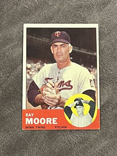 1963 Topps Ray Moore #26 EX-NM Minnesota Twins | eBay