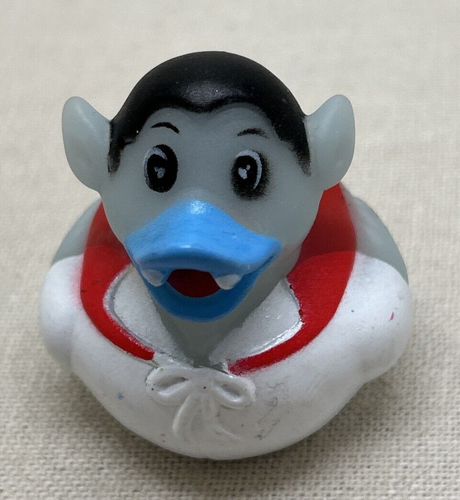 Rubber Duck Ducky Jeep Decoration Tiny Mini Fangs Vampire Ghoul Bath ...