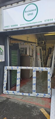 upvc double glazed window Pebble Grey On White pvc 1740x1005 (1453 ...