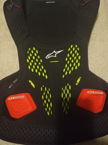 Alpinestars Sequence Chest Protector Roost Guard Offroad MX Motocross ...
