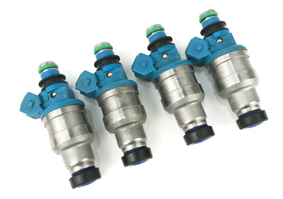 4x MITSUBISHI ECLIPSE EAGLE TALON TURBO 4G63T Nikki Fuel Injector INP ...