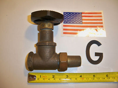 1/2" Hot Water Steam Radiator REGULAR PATTERN Valve BRASS FITTING ...