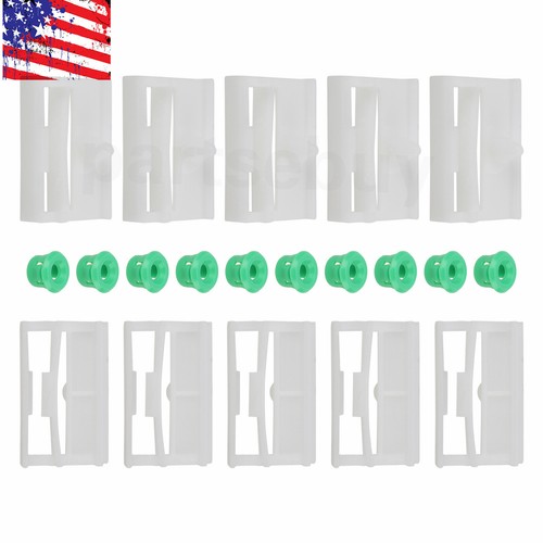 20PCS SIDE SILL SKIRT TRIM MOULDING CLIPS GROMMET FIT FOR BMW E36 E46 ...