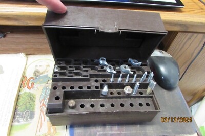 Vintage Craftsman Router Bit Set Plastic Case 9-21292 | eBay