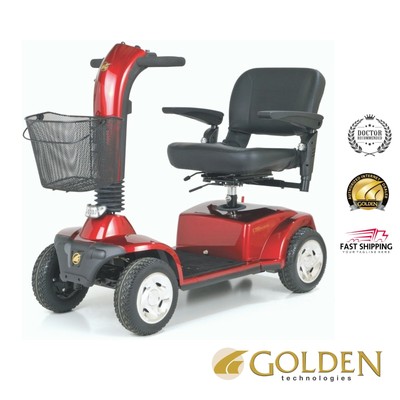 GOLDEN TECHNOLOGIES ® COMPANION TM II 4-WHEEL SCOOTER FULL-SIZE GC440 ...